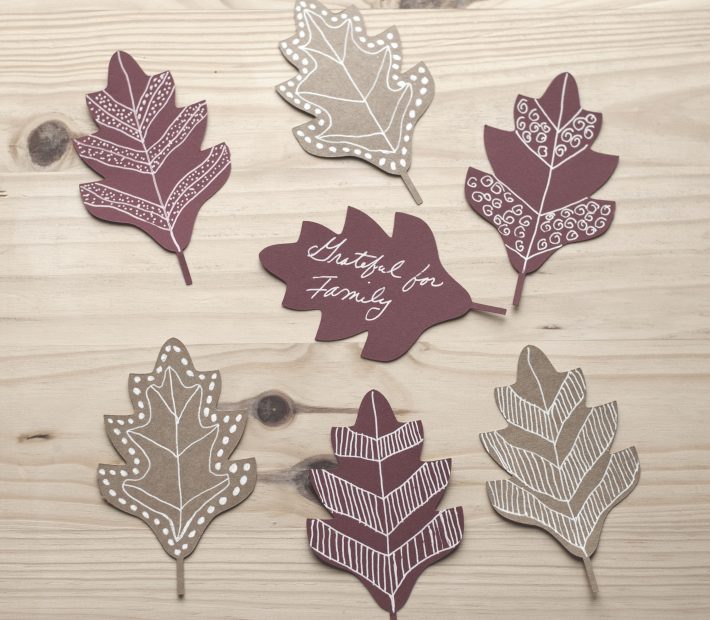 Make Some Doodled Autumn Paper Leaves — EPC Crafts